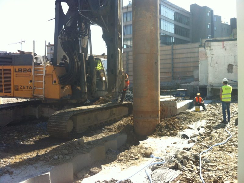 Secant Pile Cut-Off Walls | ZETAS